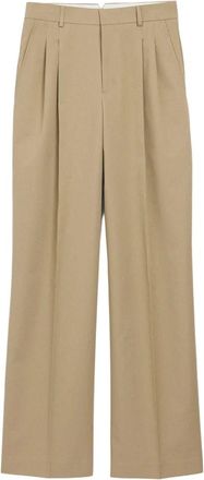 Ami Homme, Pantalons, Beige, Taille: W34 Wide Pantalons