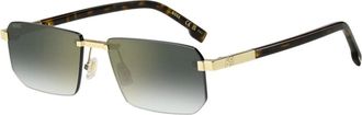 HUGO BOSS Lunettes de soleil 1918/S J5G(D6) - Homme - Accessoires - Jaune - Taille: 57 MM