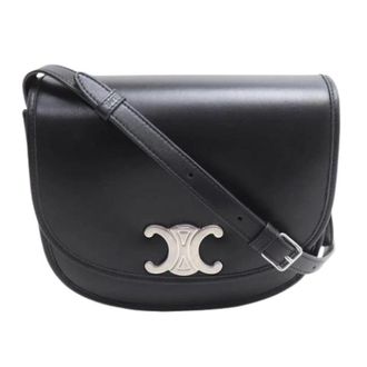 Celine Sac bandouli&egrave;re en cuir Pre-owned - Femme - Pre-owned - Noir - Taille: ONE Size