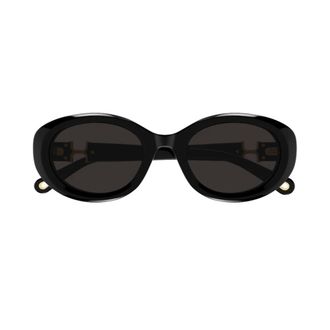 Chlo&eacute; Ch0323Sk Ovale Sonnenbrille - - Accessories - Damen - Schwarzk - ONE SIZE