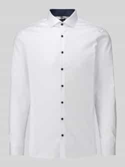 Olymp No. 6 Super Slim Fit Businesshemd aus Baumwoll-Mix