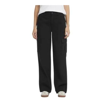 Guess Femme, Pantalons, Noir, Taille: W29 L30 Pantalon Logo