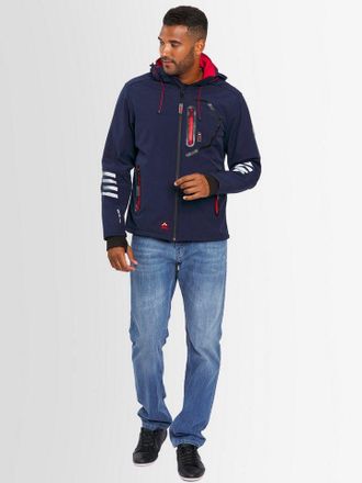 Arctic Seven Softshelljacke ASColori Outdoorjacke mit abnehmbarer Kapuze