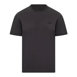 Ermenegildo Zegna Homme, Tops, Bleu, Taille: XL T-shirt en pur coton