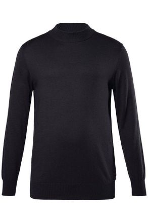 JP1880 Rundhalspullover Pullover recycelte Materialien Stehkragen