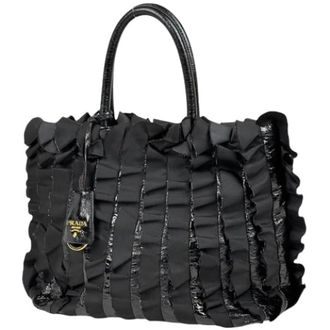 Prada Sac cabas vintage Pre-owned - Femme - Pre-owned - Noir - Taille: ONE Size