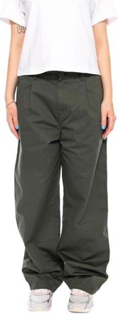 Carhartt Work in Progress Marv Pant - - Trousers - Damen - Gr&uuml;n - M