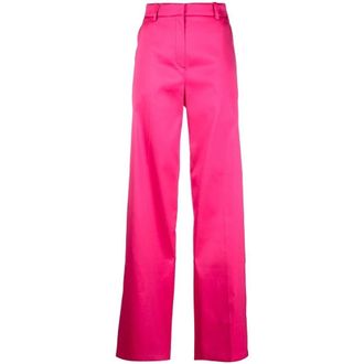 Magda Butrym Zweitaschen-Hose mit ausgestelltem Bein - - Trousers - Damen - Rosa - 2XS