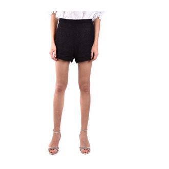 Philosophy di Lorenzo Serafini Schwarze Baumwollshorts Fr&uuml;hling/Sommer - - Shorts - Damen - Schwarzk - S