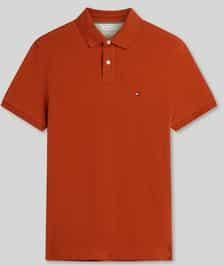 Tommy Hilfiger Regular Fit Poloshirt aus Baumwoll-Mix