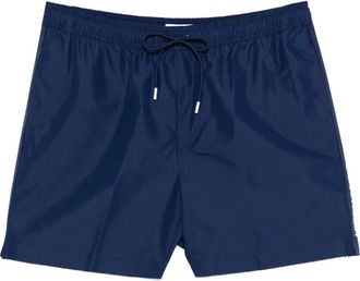 Calvin Klein short de bain &agrave; lien de resserrage - Bleu
