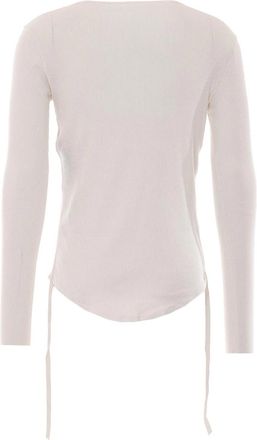 Ann Demeulemeester Top - Wei&szlig;