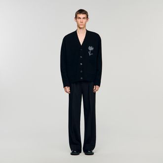 Sandro Cardigan fleur