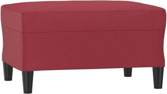 vidaXL Repose-pied Rouge bordeaux 70x55x41 cm Similicuir Vidaxl