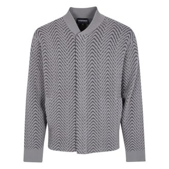 Emporio Armani Homme, Vestes, Gris, Taille: L Bomber Vestes