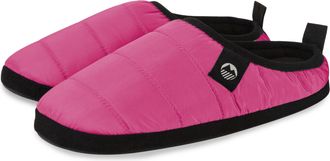 Lakeland Footwear Damen Wolfa Ultra-warme Synthetik-Daunen-Hausschuhe im Camping-Stil mit Memory-Schaum-Einlegesohle und Microfleece-Futter, hot pink, 36 EU