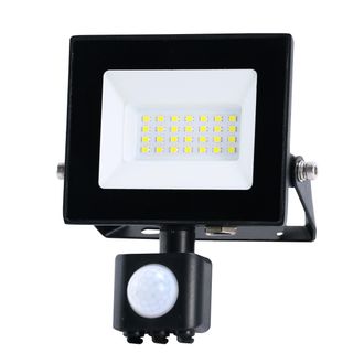 Heitronic LED Flutlichtstrahler mit Bewegungsmelder Bolton 2.0 warmwei&szlig; 20 Watt 1620 Lumen Scheinwerfer Fluter