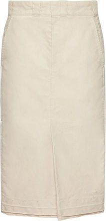 Maison Margiela Damen, Röcke, Weiß, SGröße