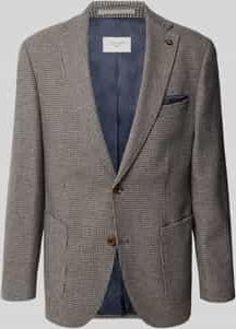 Carl Gross Slim Fit 2-Knopf-Sakko aus Woll-Mix Modell Tedrick