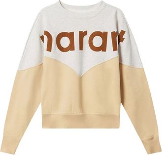 Isabel Marant sweat Houston à design colour block - Tons neutres