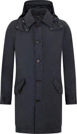 Moorer Homme, Manteaux, Bleu, Taille: M Manteaux