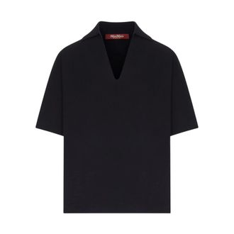 Max Mara V-Ausschnitt Strickware - - Knitwear - Damen - Schwarzk - M