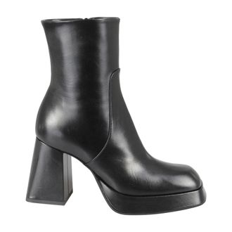 Giampaolo Viozzi Elegante Nappa Leder Abs&auml;tze - - Shoes - Damen - Schwarzk - 41 EU