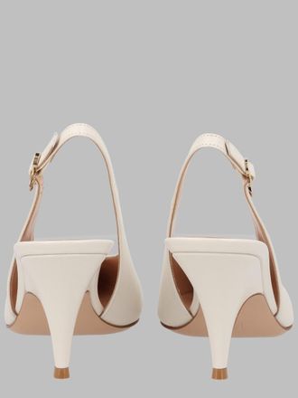 Gianvito Rossi Sofia Slingback Pump - White