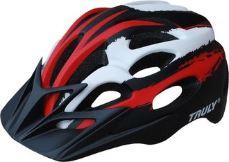 Truly Beauty SULOV Herren Fahrradhelm Freiheit Wahrer, Rot/Schwarz/Wei&szlig;, L, Helma-Freed-L2