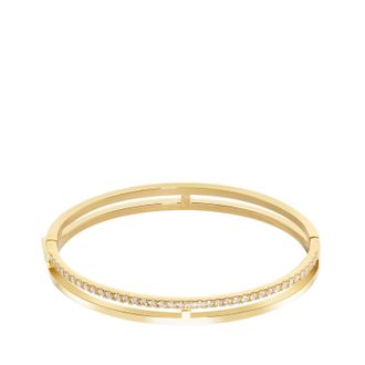 Coeur de Lion Armband - Eternal Unity Armreif - Gr. 19 - in Wei&szlig; - f&uuml;r Damen