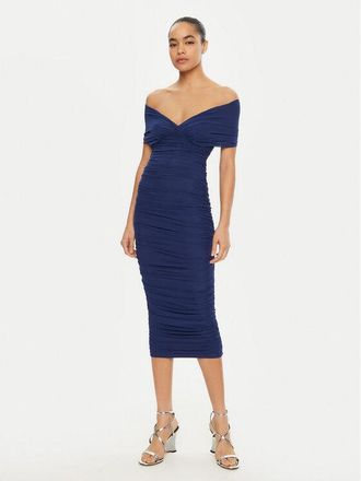 Bardot Bardot Coctailkleid 59756DB Blau Slim Fit