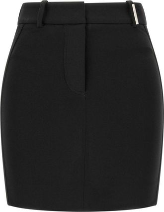 The Attico Jupe Midi - Noir