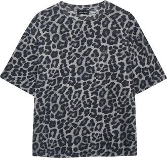 Anine Bing T-shirt Cohen L&eacute;opard Coton Bio Anine Bing