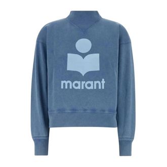 Isabel Marant Moby Sweatshirt - - Sweatshirts & Hoodies - Damen - Blau - 2XS