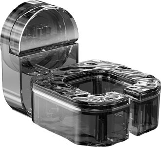 Generic Rotierender Haartrockner-, Stanzfrei - Lazy Blow Dryer-Aufbewahrungsregal Mit Saugnapf - Badezimmer-Haartrockner-Regalhalter, Haartrockner-Regalhalter