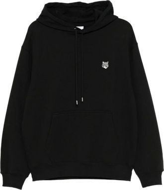 Maison Kitsun&eacute; Homme, Sweatshirts et sweats &agrave; capuche, Noir, Taille: L Fox Head Comfort Sweat &agrave; capuche