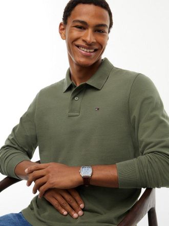 Tommy Jeans Langarm-Poloshirt REGULAR POLO Regular fit mit Polokragen