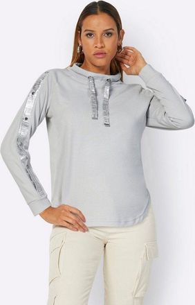 Création L Sweater Stehkragenshirt