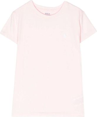 Polo Ralph Lauren Femme, Tops, Rose, Taille: 38 FR T-shirt &agrave; manches courtes