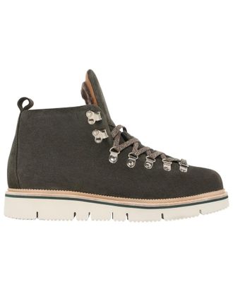 Tom Rusborg Robuste Schn&uuml;rstiefel aus Leder mit rutschfester profilsohle in