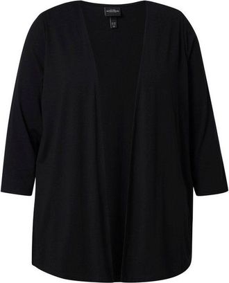 Ulla Popken T-Shirt 2-in-1-Shirt Bl&uuml;ten Classic Rundhals 3/4-Arm