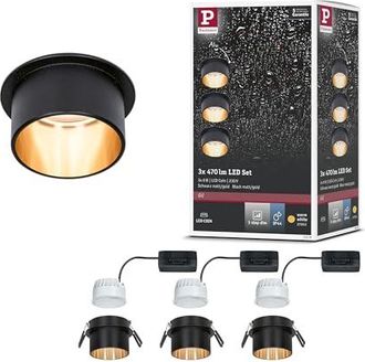 Paulmann EBL Set Gil Coin 3StepDim rd starr LED 3x