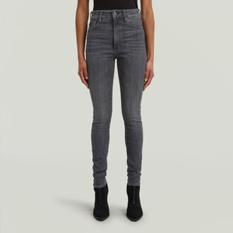 G-Star Kafey Ultra High Skinny Jeans - Grau - Damen