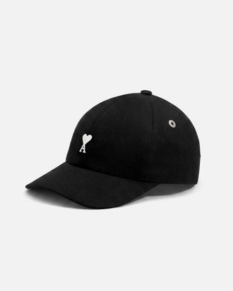 Ami Ami Paris - Casquette noire en coton Ami de Coeur Noir - TU - Unisex