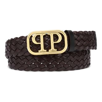 Philipp Plein Lederg&uuml;rtel TM - - Accessories - Herren - Braun - 100 CM
