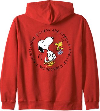 Peanuts Gute Dinge kommen Kapuzenjacke
