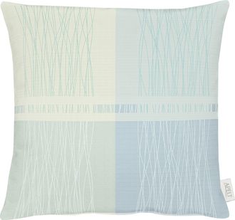 Apelt Apelt Kissenhülle, 100% Polyester, Hellgrau/Hellblau, 49x49