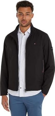 Tommy Hilfiger Blouson Homme Mi-Saison, Noir (Black), S