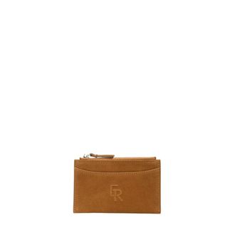 Etrier Porte-cartes Cavalier en nubuck - Femme - Accessoires - Brun - Taille: ONE Size