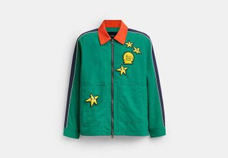 Coach Brain Dead Nylon-Racerjacke Aus Recyceltem Polyamid